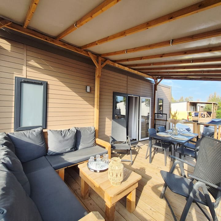 Le Cocon Piscines Et Plage à 150m Camping 5* - Le Barcarès