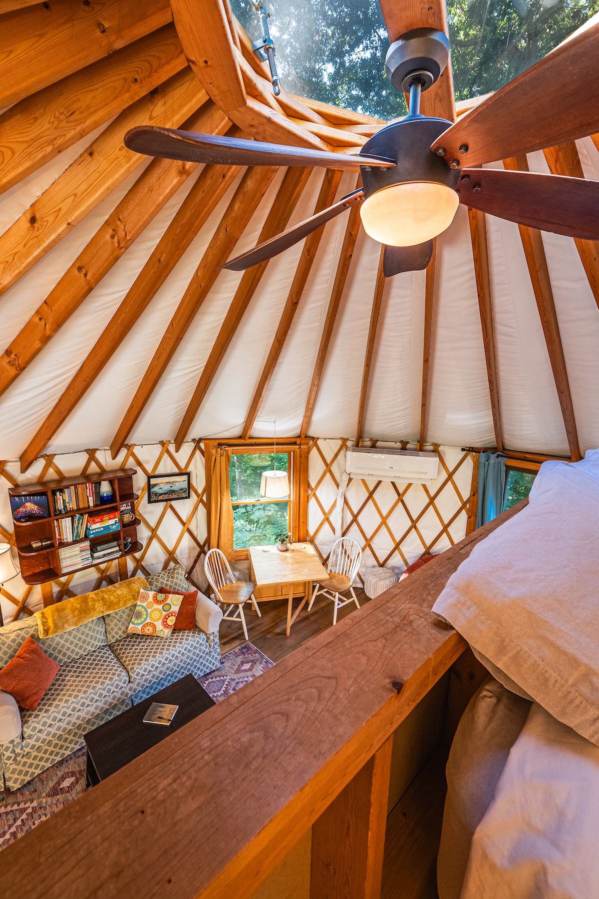 Cozy Yurt at New River Gorge - Yurts for Rent in Fayetteville, West ...