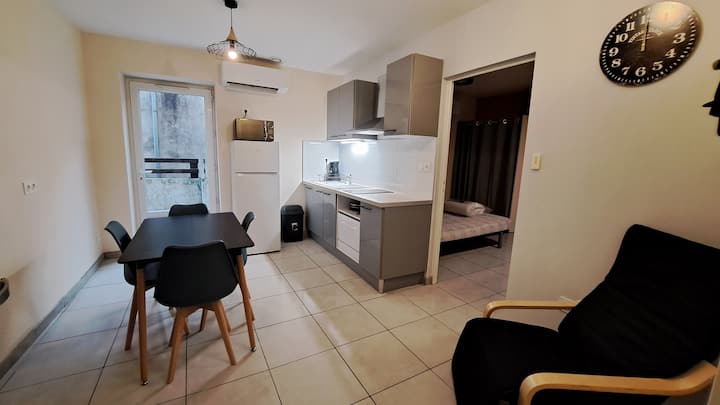 Appartement Meublé 32m² -10 Km De La Centrale - Alba-la-Romaine