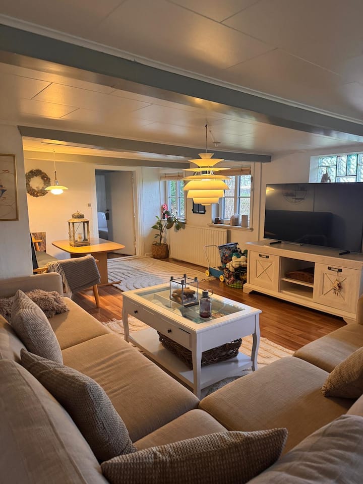 Charmerende Stråtag Hus Med Havblik - Sønderborg