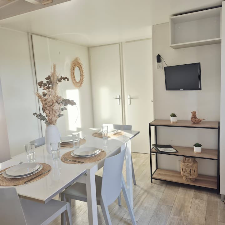 El Miya Sol Plage à 200m Piscines Camping 5* - Torreilles