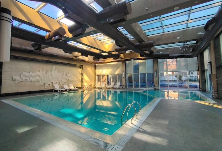 Luxury 1+1 W/sea View & Pool-gym - Princes' Islands (Turkey)