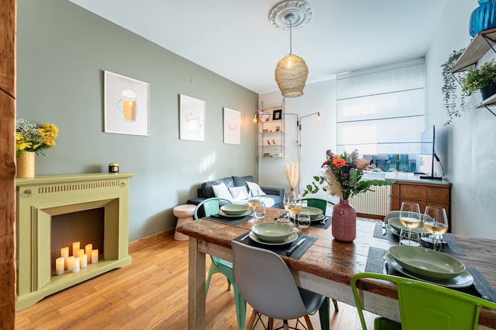 Strasbourg Idéal Famille 2 Chambres 5 Personnes - Schiltigheim