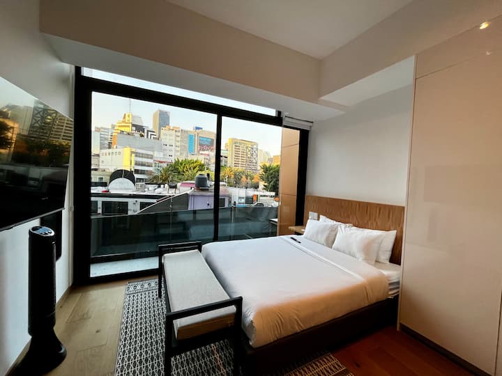 North Rome Loft With Spectacular Amenities - 墨西哥城