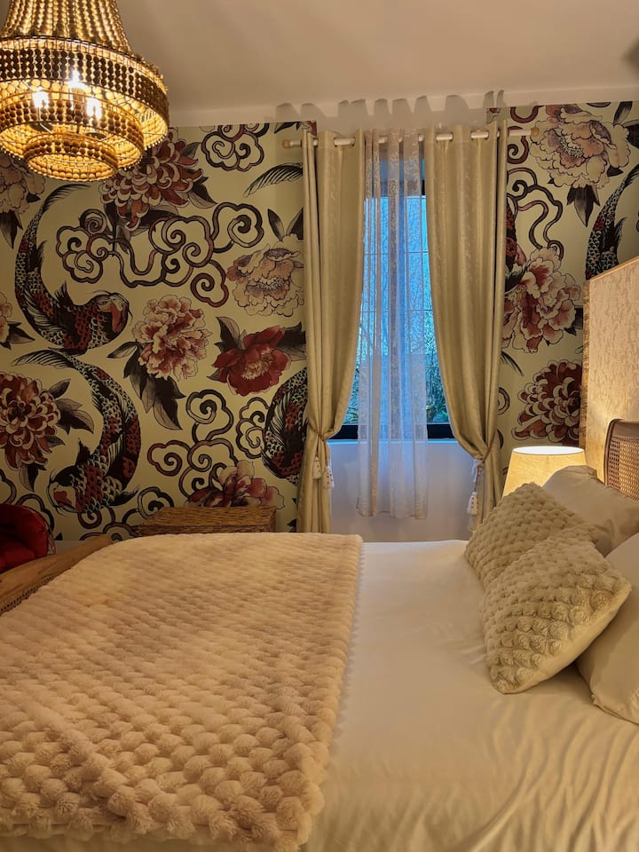 Magnifique Suite Parentale Cosy Avec Cheminee - Dordogne
