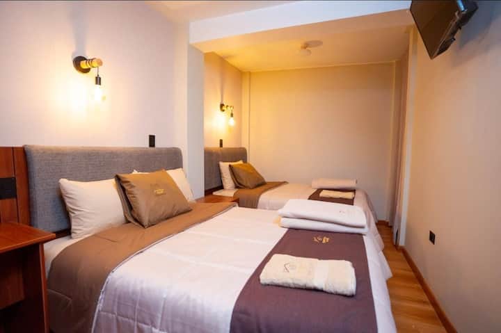 Habitación Doble Interior Cómoda - Puno