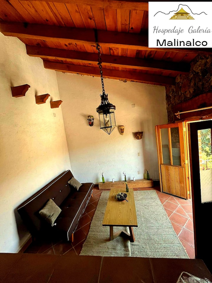Bello Departamento Con Vista A La Montaña - Malinalco