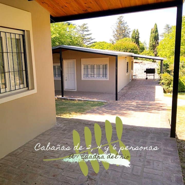 Cabañas La Merced / Cabaña Para 6 Personas - Cosquín