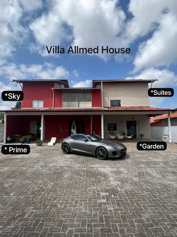 Casa Para Grupos + Piscina | 1km Da Praia - São Luís