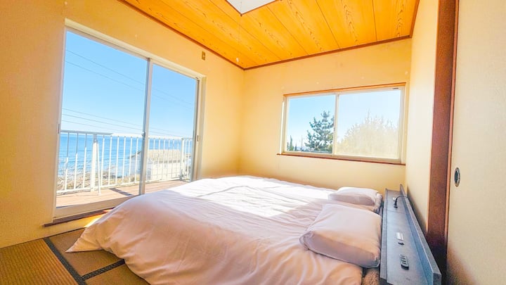 Every Room Ocean View! Private House In Ibaraki - 오아라이마치