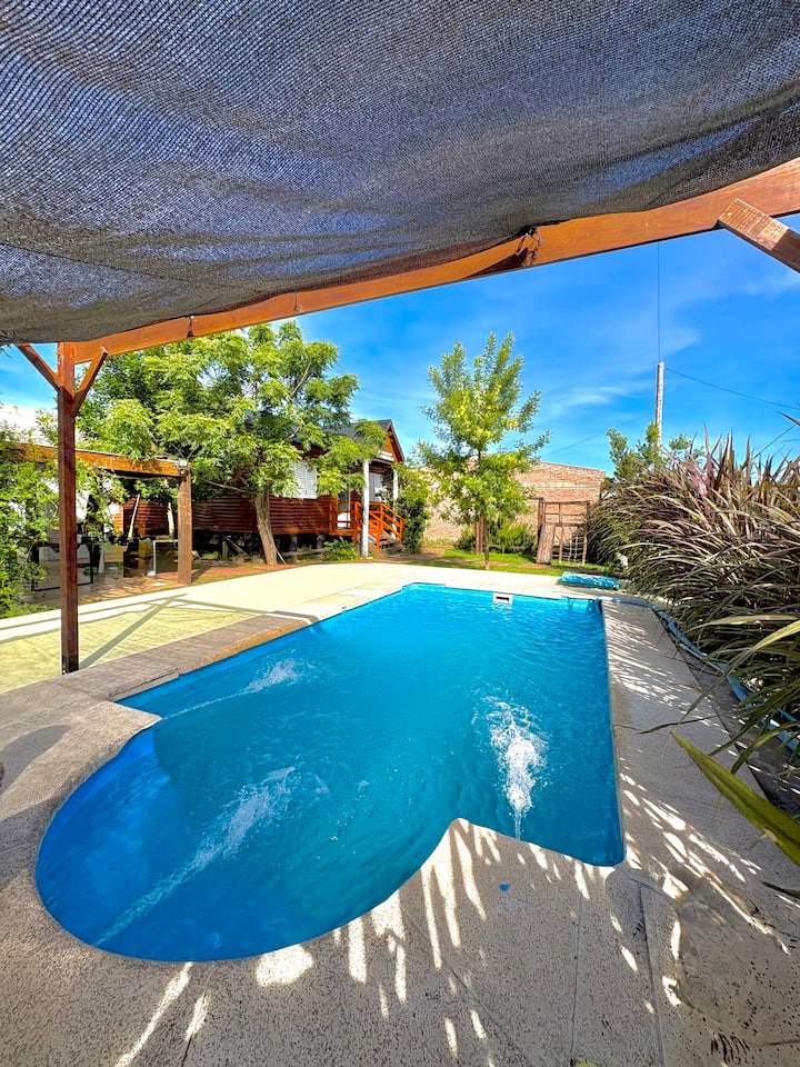 Excelente Cabaña Equipada - Bragado