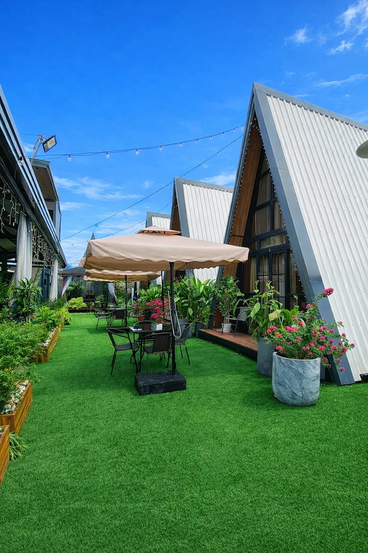 A-frame Cabin #2 At Swim And Spin Resort - San Simon