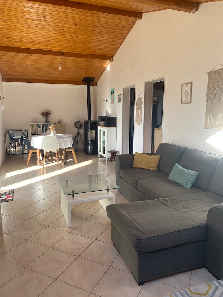 Appartement à La Campagne Au 1 éTage D’une Maison - Josse