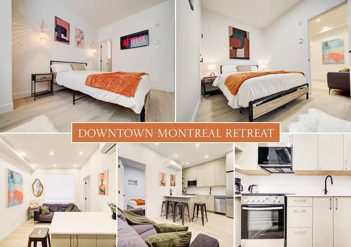 Cozy 3 Br Montréal Retreat | Walk To Concordia - Montreal