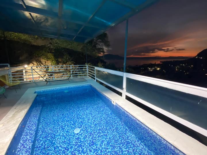 Bonita Casa Ziranda, Con Una Vista Increíble - Ajijic