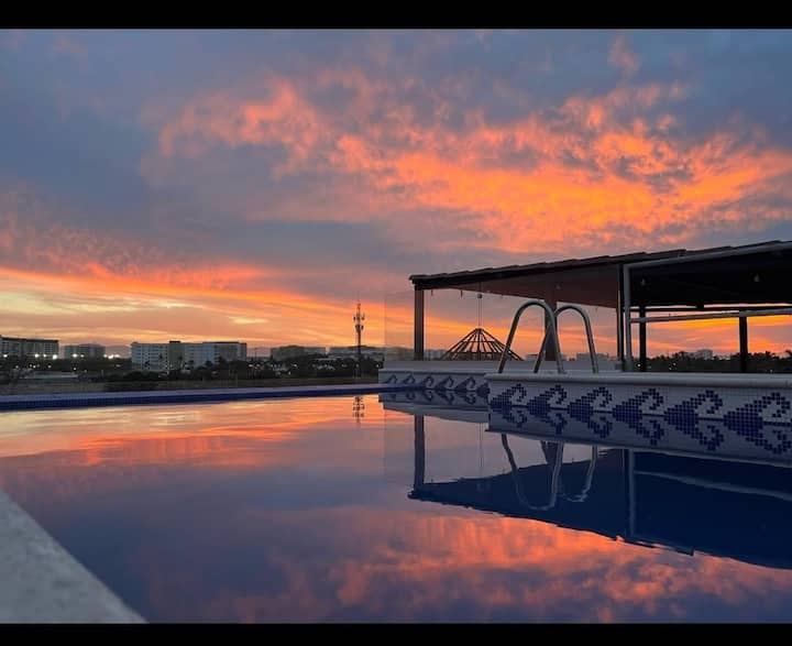 Perfect Getaway: Chic Apartment Near Vidanta World - Nuevo Vallarta