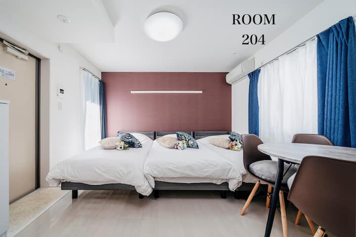 【定員3名】上野、浅草、スカイツリー30分以内！成田空港、東京ディズニーランド乗り換え1本！ - 소카시