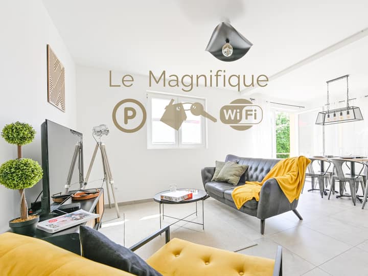 Le Magnifique • Terrasse & Parking à Rosheim - Molsheim