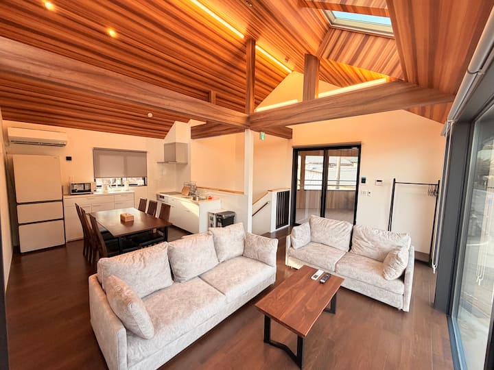 Newly Built! | Nagakura Shrine, Stream & Mt. Asama - Karuizawa