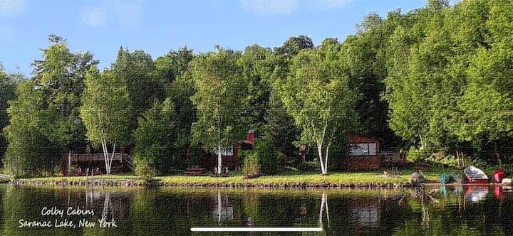 Trout Cabin On Lake Colby, Saranac Lake - Saranac Lake, NY