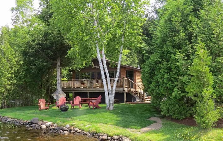 Moose Cabin On Lake Colby, Saranac Lake - Saranac Lake, NY
