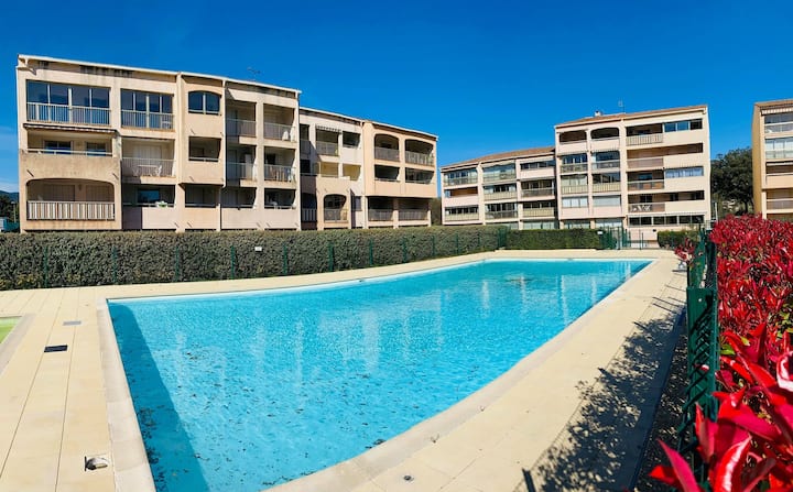 T2 Avec Piscine à 5min Des Plages De Sainte-maxime - Sainte-Maxime