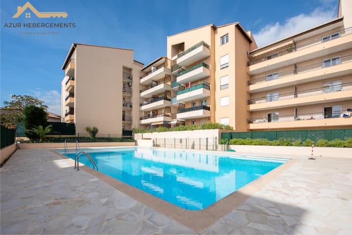 Saint Laurent Du Var : Studio, Piscine Et Parking - Cros de Cagnes