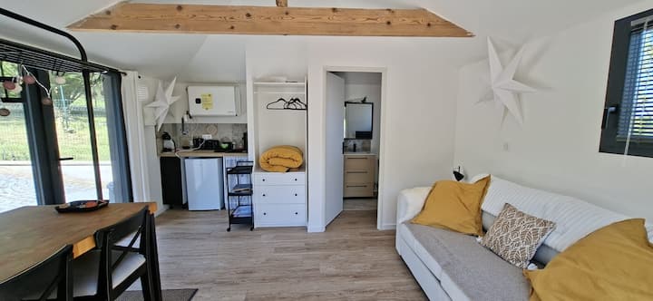 Cabane Cosy – 
Nature & Calme 
Avec Terrasse - Compiègne
