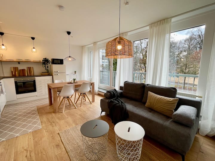 Stadtwohnung 
"Silbermann" Für 4 Gäste - Augsburg