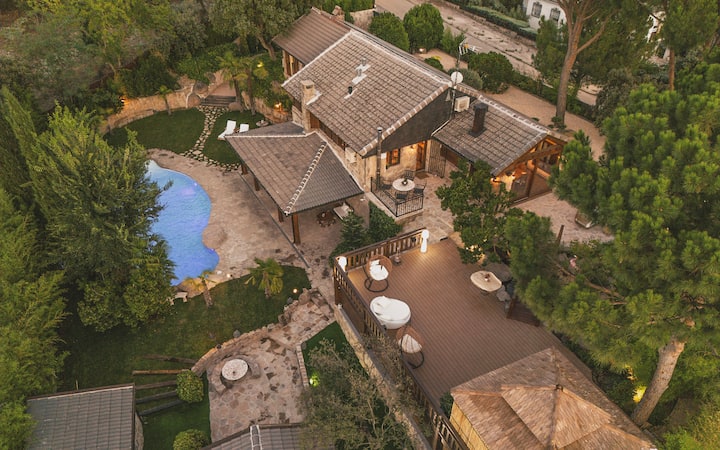 Villa Oasis - Lujosa Villa Con Spa, Cine Y Piscina - El Álamo