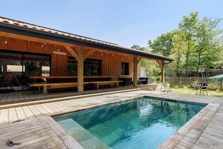 Villa Famille Et Piscine - Gironde