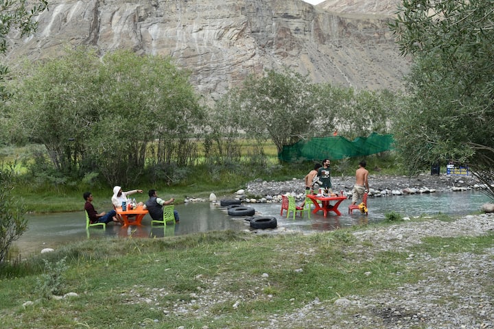 Spiti River Campsite - Lahaul And Spiti
