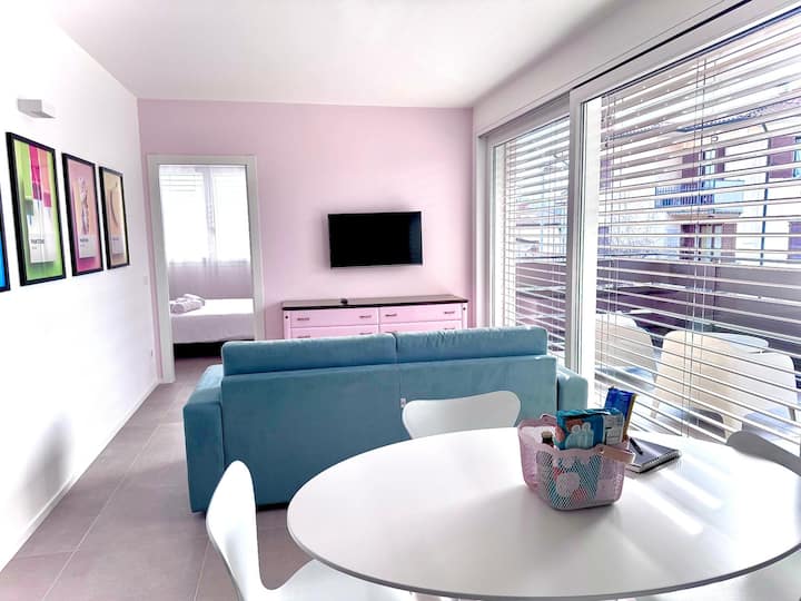 Sarnicocolorsuites Pantone•garage•2 Min Dal Lago - Sarnico