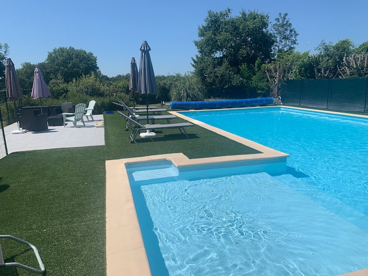 Gascon 3-bed Cottage With Shared Heated Pool - Gers