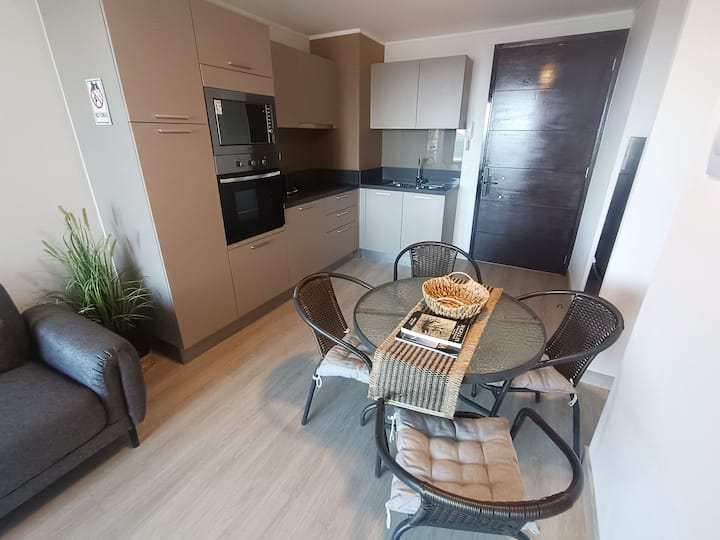 Depto. Full Equipado Vista A Costanera P. Natales. - Puerto Natales