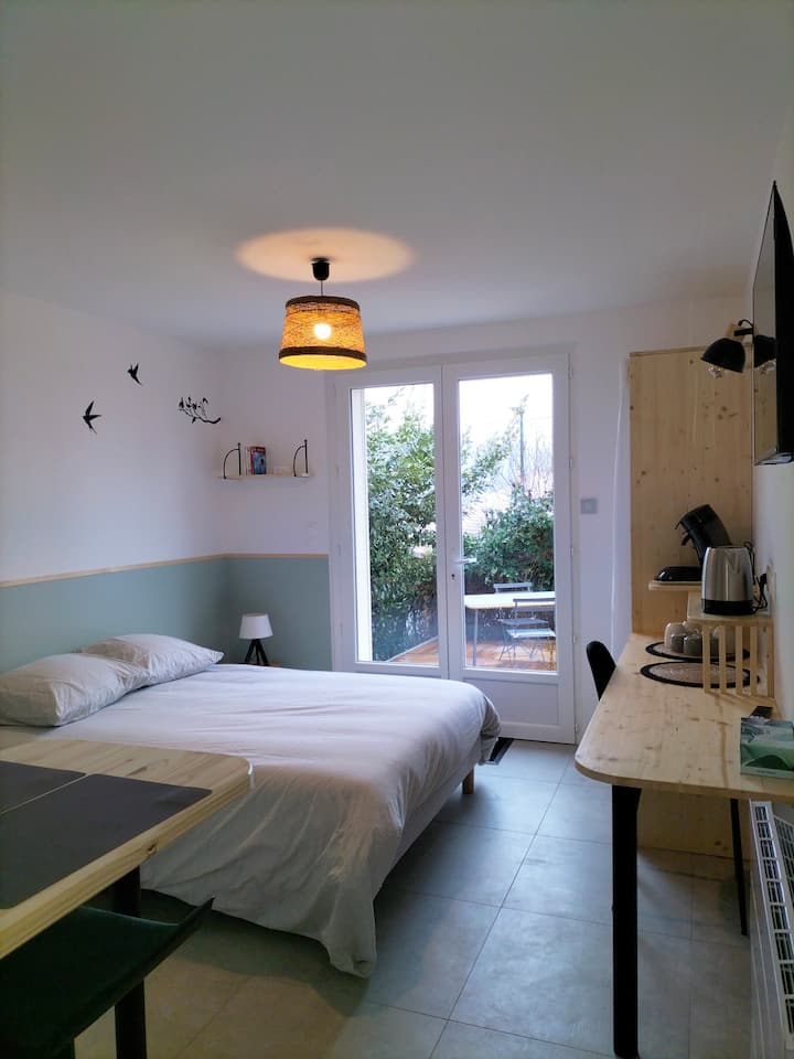 Studio Cosy Gap Terasse Et Parking - Gap