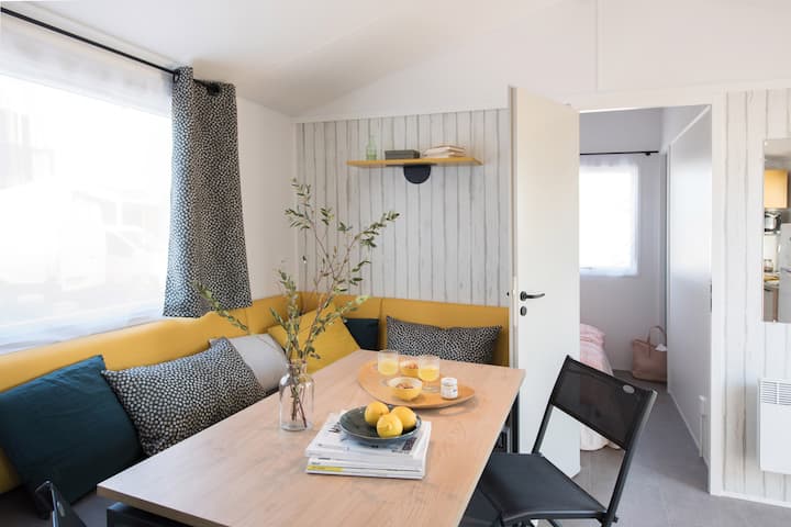 Cottage Venezia Confort Climatisé 6p - 2ve5 - Plage des Conches