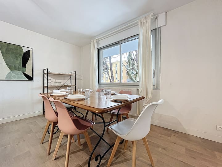 Le Carnot - Spacieux Appartement 8 Personnes - Narbonne