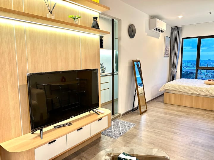 Regent Home Wutthakat+靠近地铁站+附近711+高速wifi+可做饭 - Bangkok