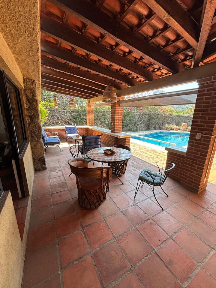 "El Cóbano" Hermosa Casa Rústica Con Alberca - Mexico