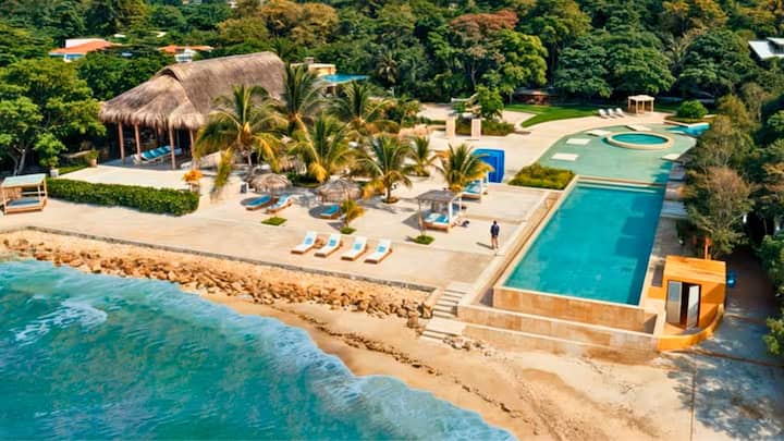 Zen House 2026 | Private Pool & Beach Club - Rosario Islands