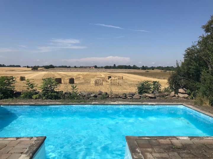 Nybyggt Hus Med Pool På ÖSterlen - Tomelilla