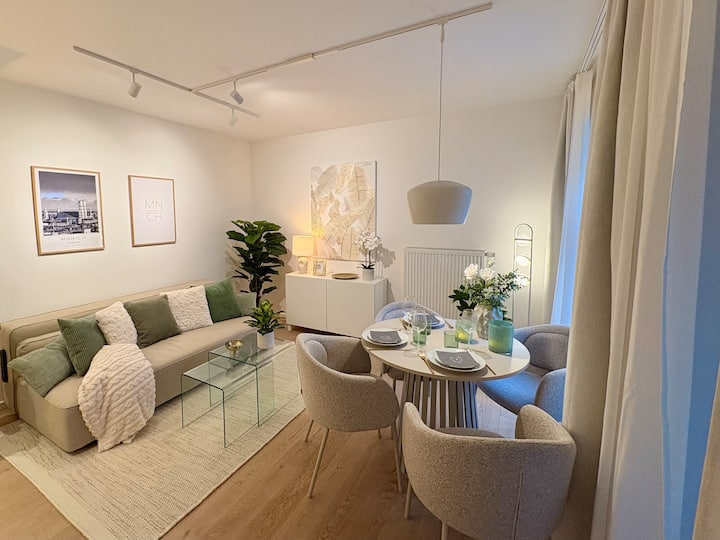 Gemütliches Apartment Mit Küche Und Offenem Wohnen - Grünwald