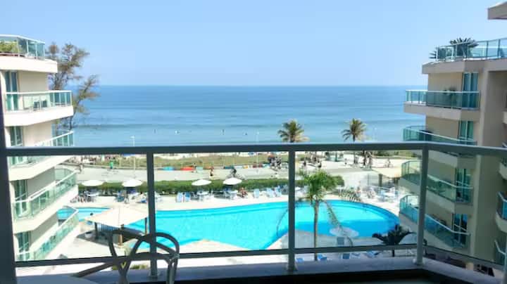 Flat Praia, Piscina E Sauna - Frente Mar D68416 - Rio de Janeiro