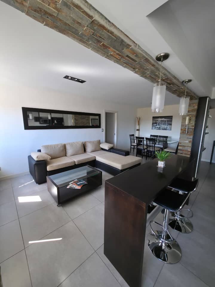 Espectacular Departamento Moderno Para 6 Personas - Mar del Plata