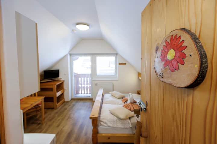 Trisa Apartments - Studio With Balcony (A2) - Stara Fužina