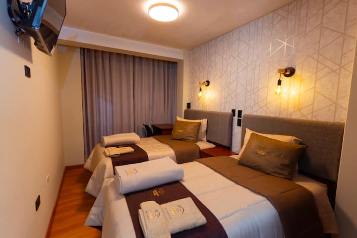 Habitación Doble Exterior Cómoda - Puno