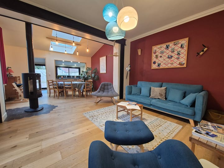 Maison Brique Et Silex  Avec Jardin Et Parking - Rouen