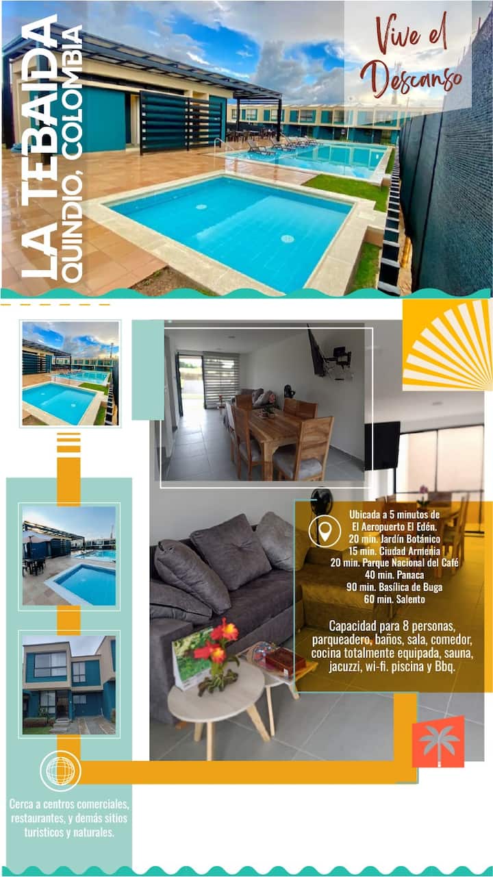 Descanso Y Aventura En La Tebaida, Quindío - La Tebaida