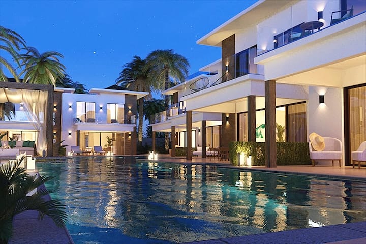 Villa1 La Mar Monterrico, Alojamiento Completo - Guatemala